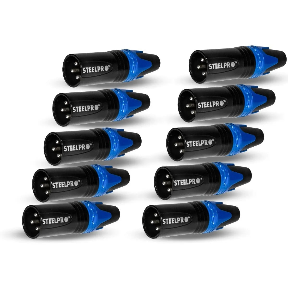 Conector Xlr Tipo Canon Macho Audio Y Dmx Steelpro 10pcs – Steelpro Technologies